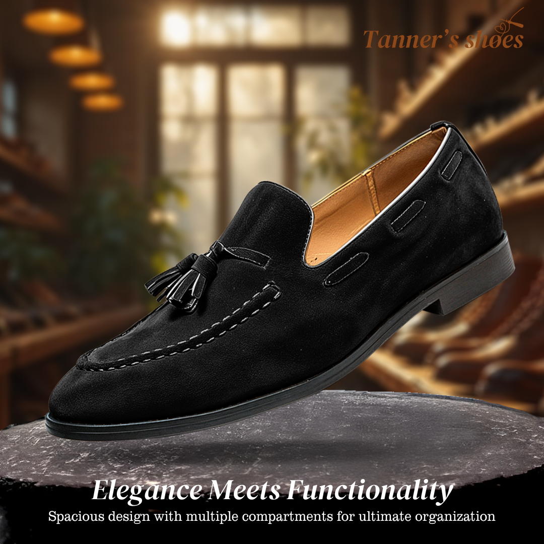 Jax | Classic Tassel Loafers for Men – Tanner Shoes CA