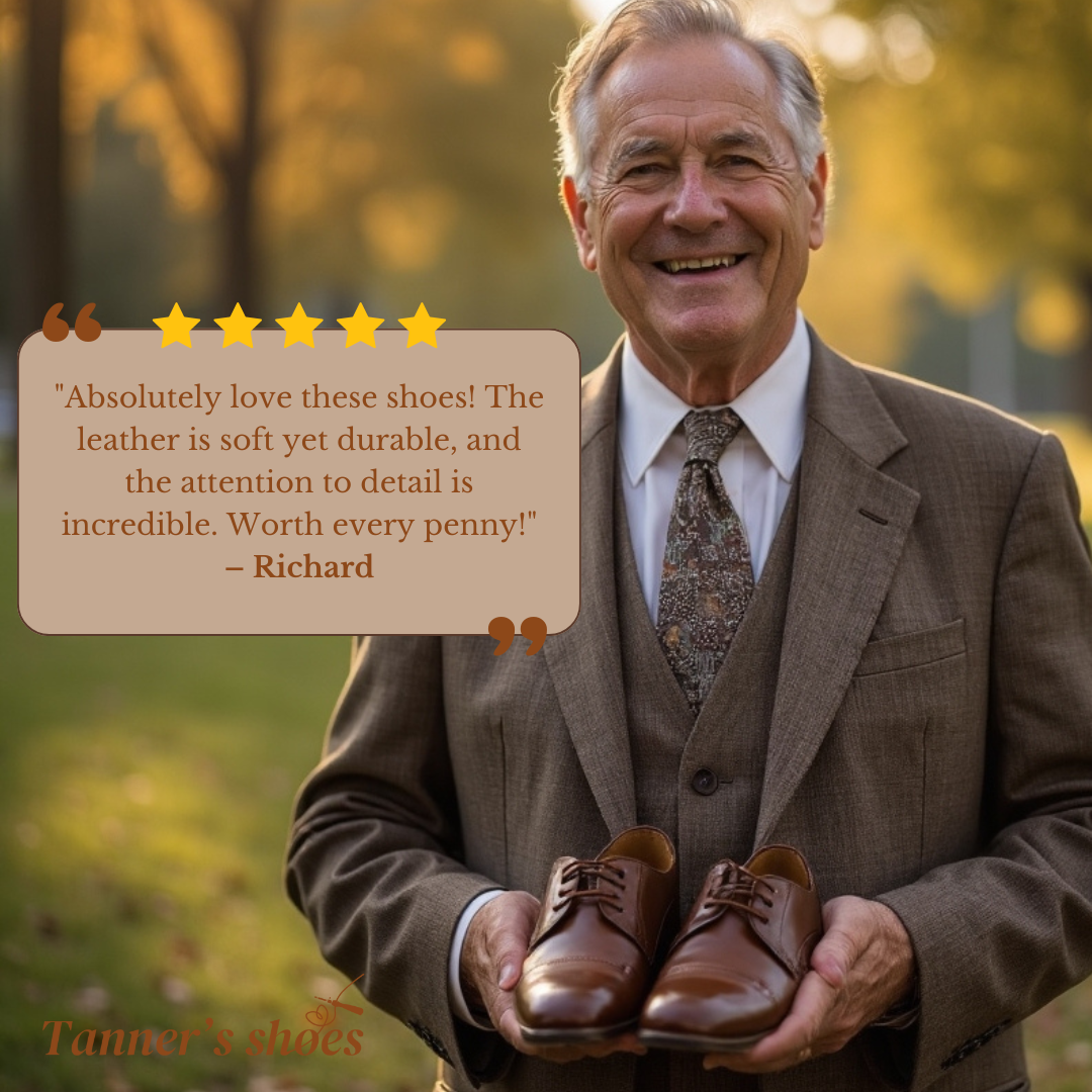 Mark | Classic retro leather boots for men – Tanner Shoes CA